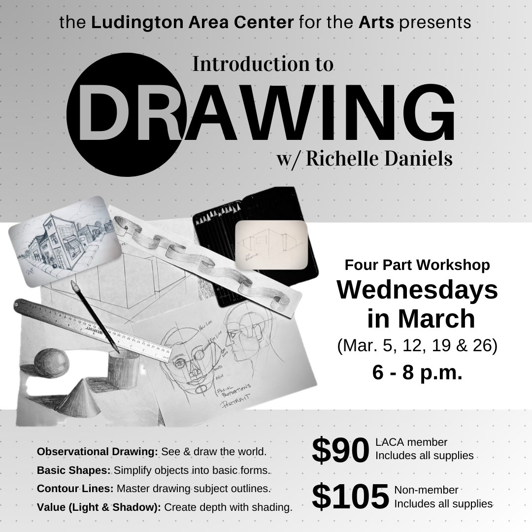 Introduction to Drawing w/ Richelle Daniels (Mar. 5, `12, 19, 26 ...