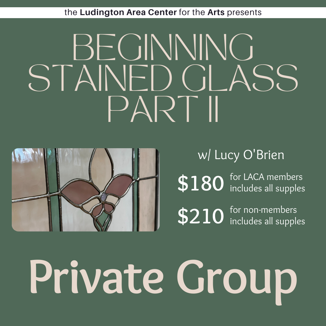 Beginning Stained Glass Part II w/ Lucy O'Brien (Sept) | LACA Online Store