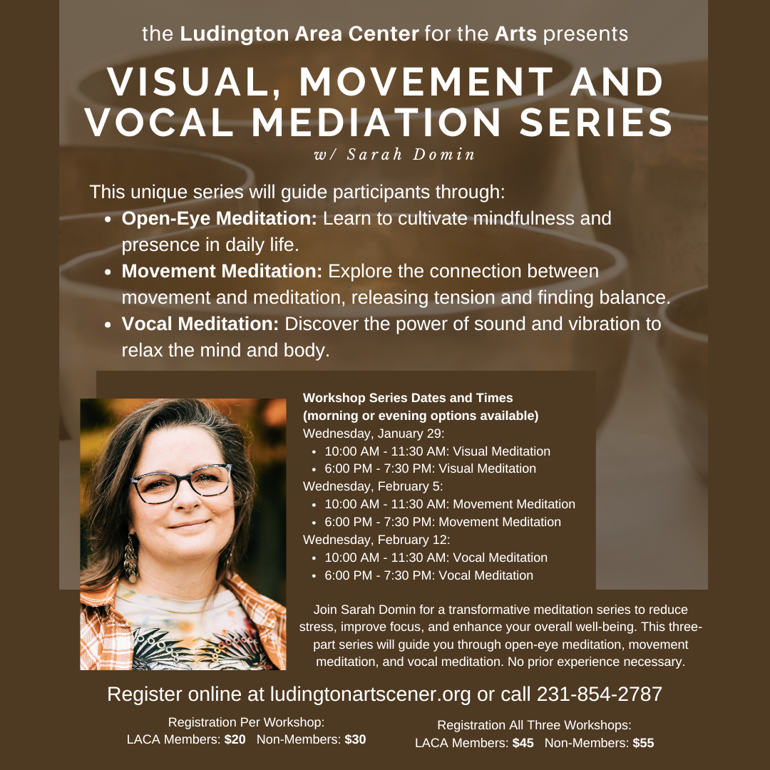 Visual, Movement and Vocal Mediation Series w/ Sarah Domin (Feb. 5 or ...